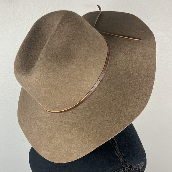 Wyeth by Todd Magill | Accessories | Wyeth Wool Taupe Rancher Hat ...